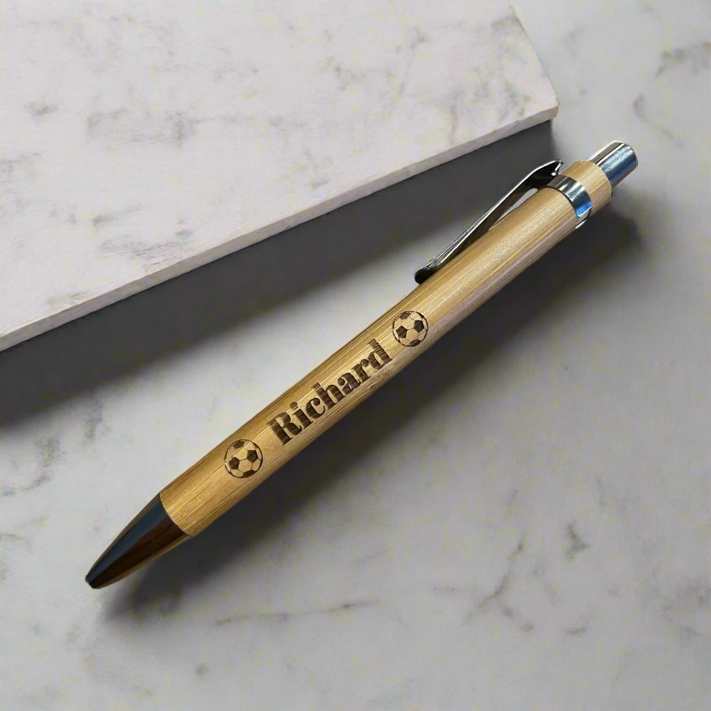 Football Pen – Personalised Custom Engraved Pen for Football Fans – The ...